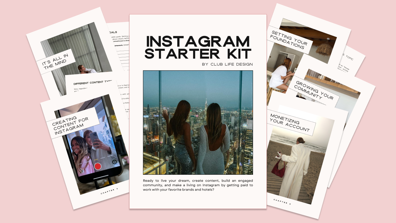 Instagram Starter Kit - 59 - Club Life Design Events